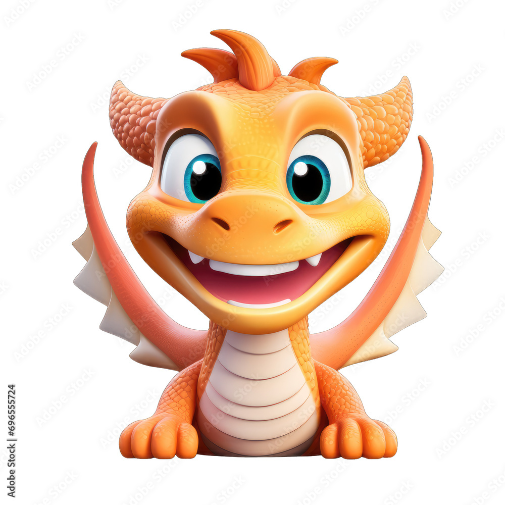 Cute dragon memoji isolated on transparent and white background. PNG ...