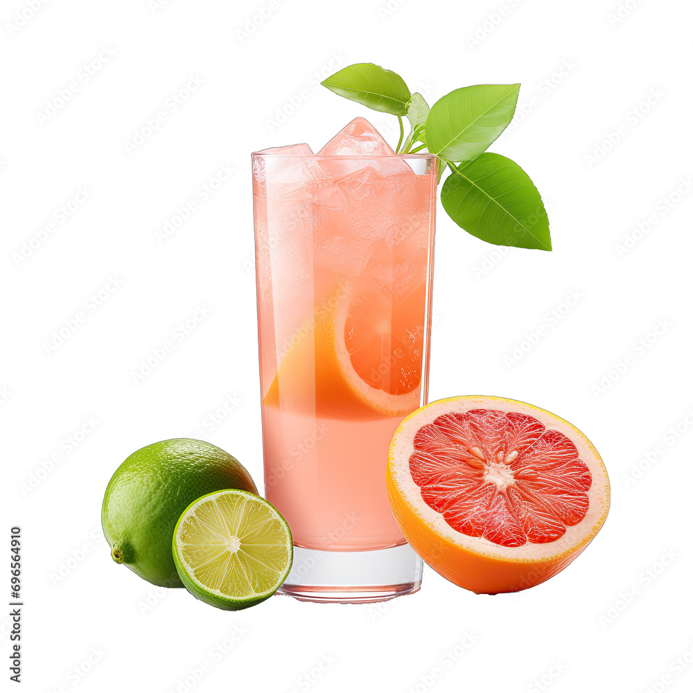 Paloma in a Collins Glass a Light Pink Grapefruit Color Garnished With ...