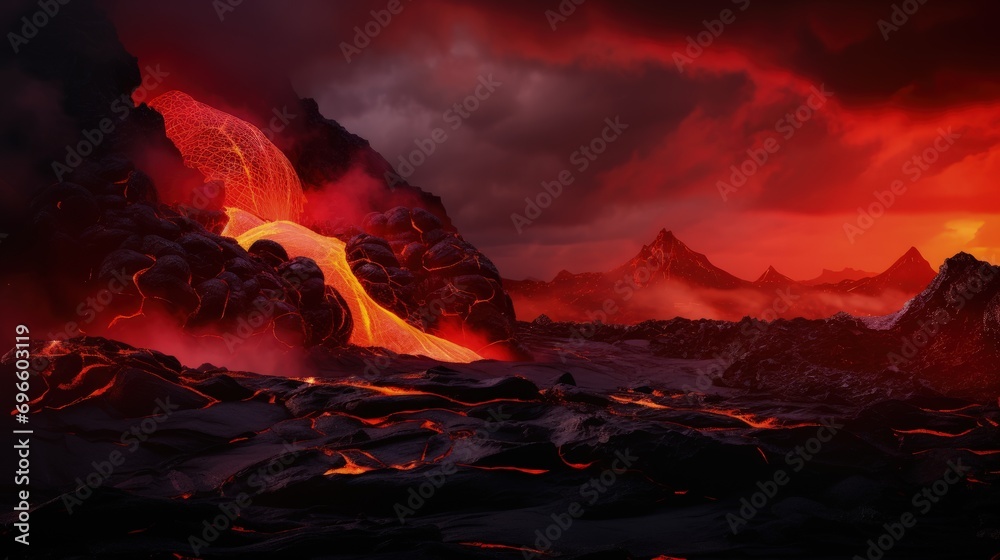 Captivating lava wallpaper: fiery beauty and volcanic landscapes in ...