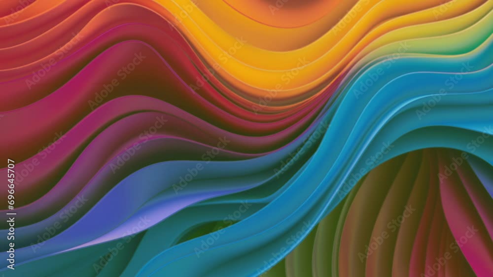 Creative design of 3d background with Multi Colors and Liquid. Slik ...