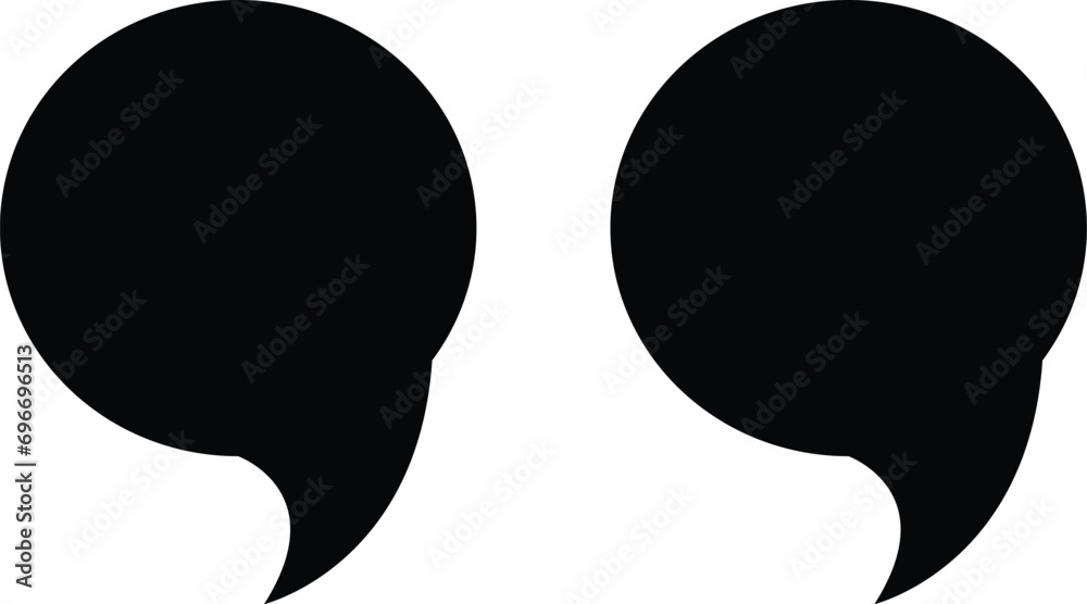 quote mark, quotes icon vector sign design, Quotation sign and symbol ...