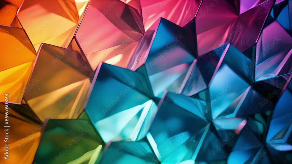 Vidéo Stock Through the lens of a microscope, we can witness the ...