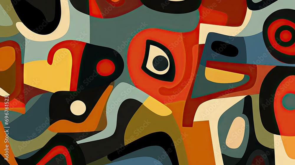 Background Texture Pattern in the Style Vivid, Expressive, Madness ...