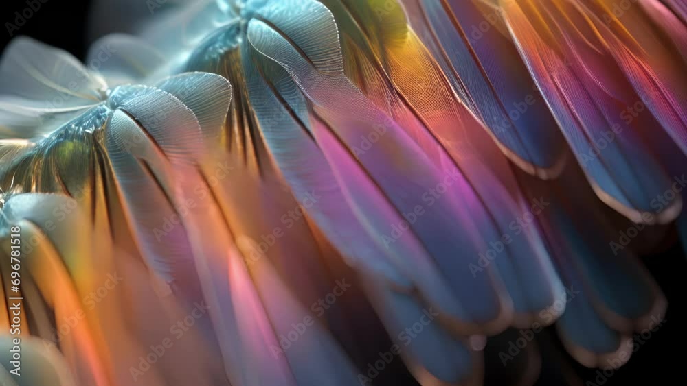 A detailed of a erflys wings, showing how changes in weather patterns ...