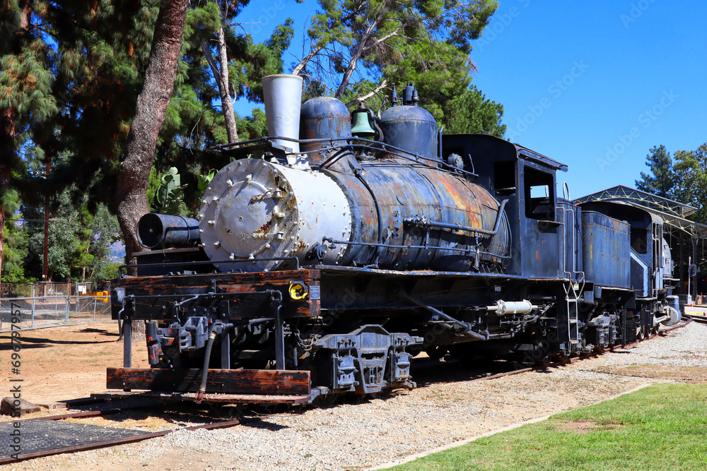 Los Angeles, California: TRAVEL TOWN MUSEUM, railway museum dedicated ...