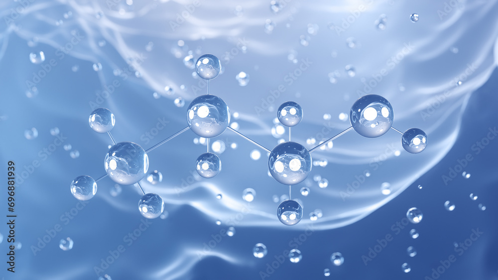 1-propanol molecular structure, 3d model molecule, propanol, structural ...
