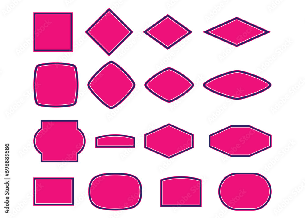 Juego de calcomanas rojas de starburst insignias de la explosin del sol ...