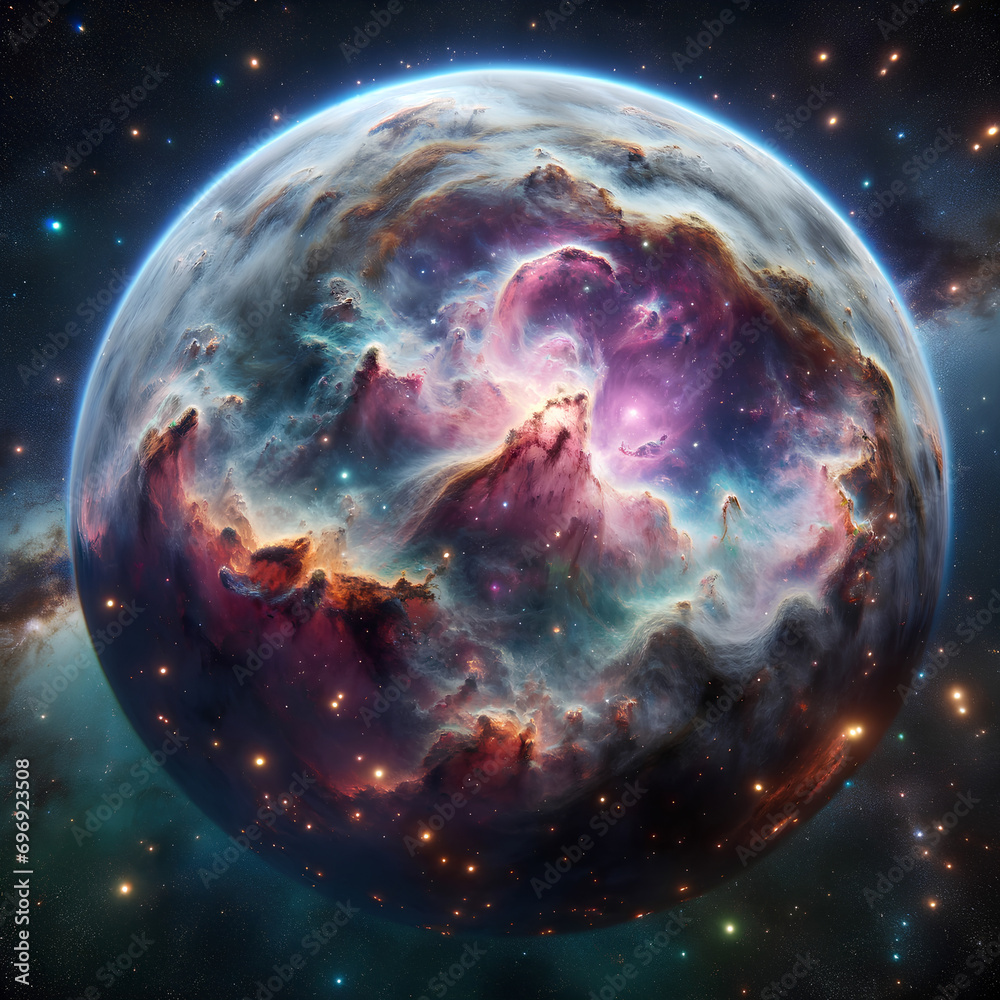 A high-definition, realistic representation of space as an HDRI ...