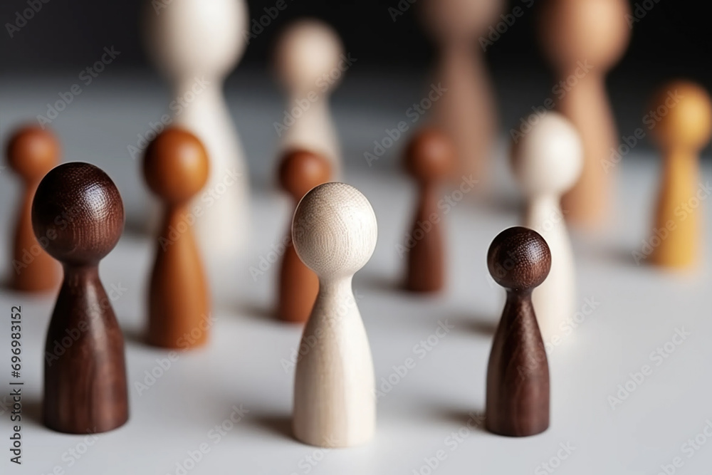 Diverse diversity racial harmony, equality and inclusion concept ...