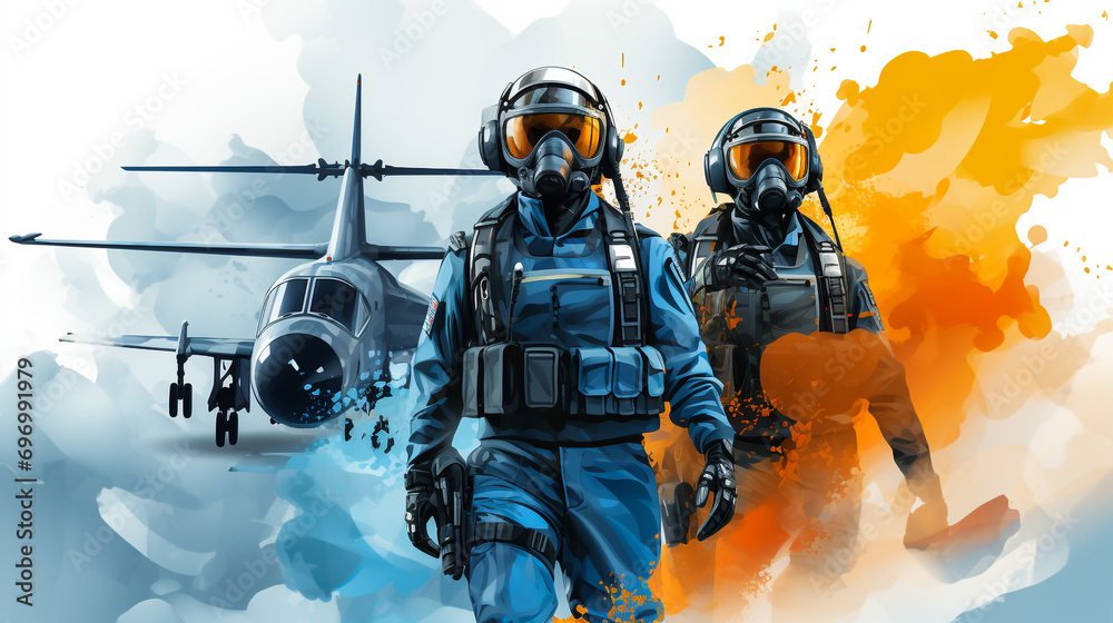 vector illustration of Republic day of India background, celebration ...