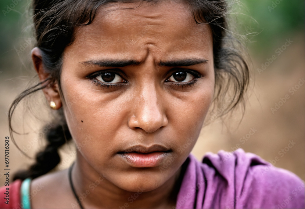 Young depressed woman, domestic violence and rape. stop abusing ...