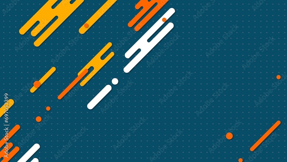 Simple Animated Dots and Lines Background (Looping) Stock Template ...