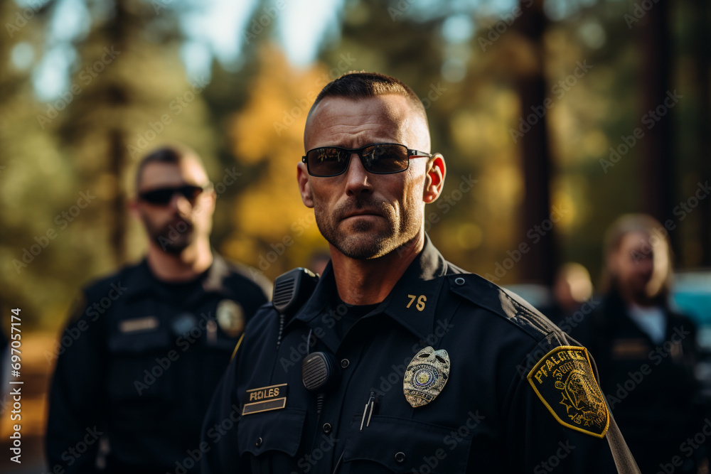 Police, public authority engaged in protection of public order and ...