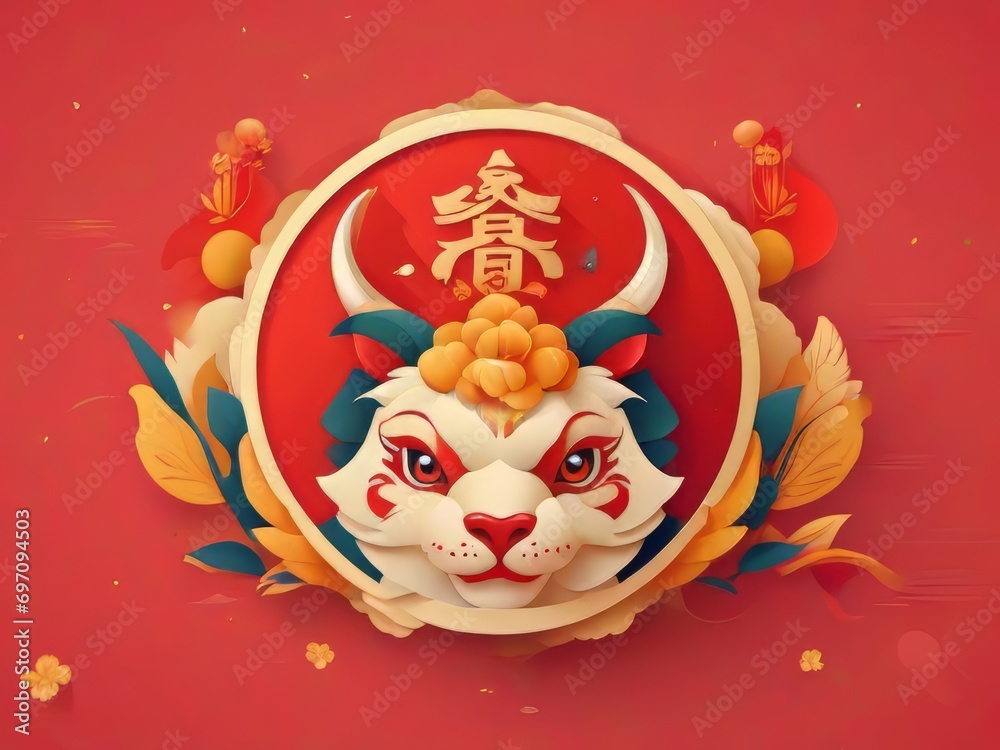 chinese new year, chinese style dragon statue, iconic dragon, wallpaper ...