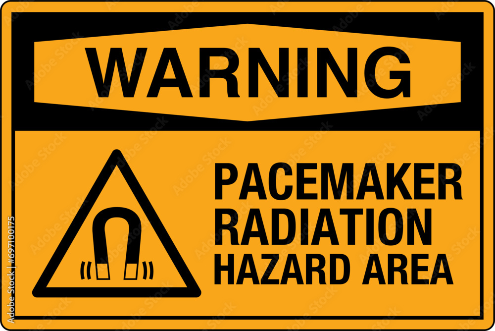 Vecteur Stock OSHA Safety Sign Marking Label Pictogram Standards ...