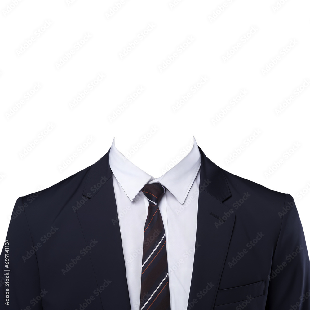 formal photo or passport photo suit template Stock Photo | Adobe Stock