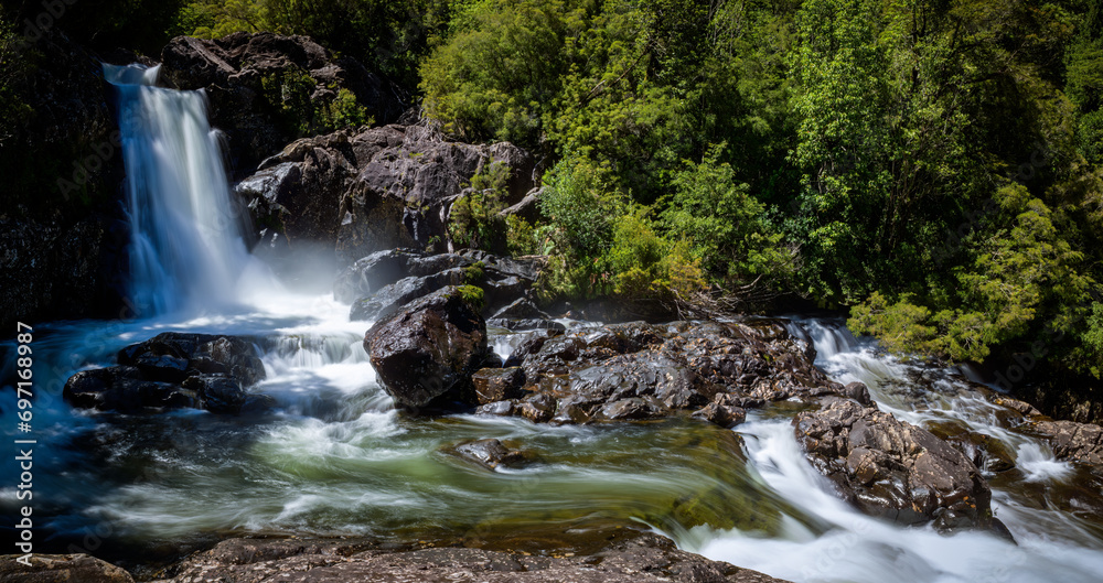 waterfall-at-alerce-andino-national-park-alerce-andino-national-park