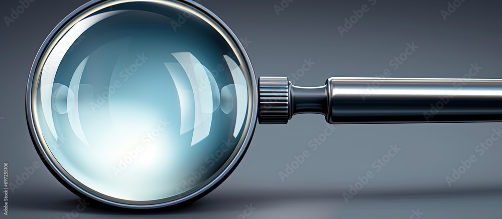 Single convex lens used to magnify objects, also known as a simple ...