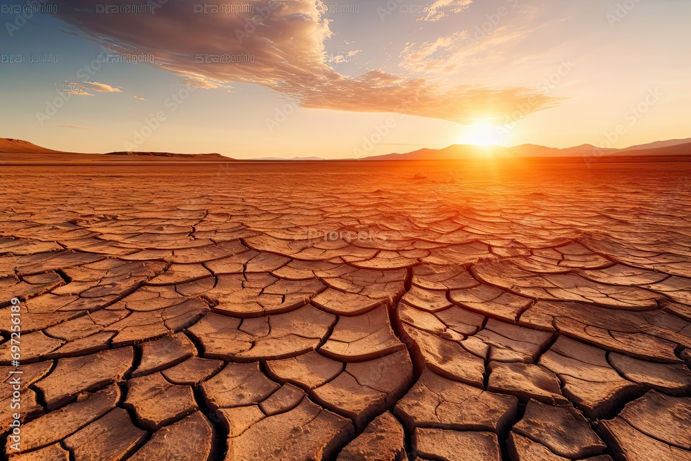 Harsh reality of dry and arid environment likely affected by drought ...