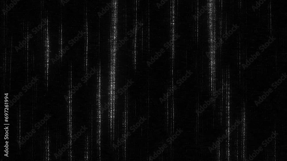 4K Digital Glitch noise static television VFX. Visual video effects ...