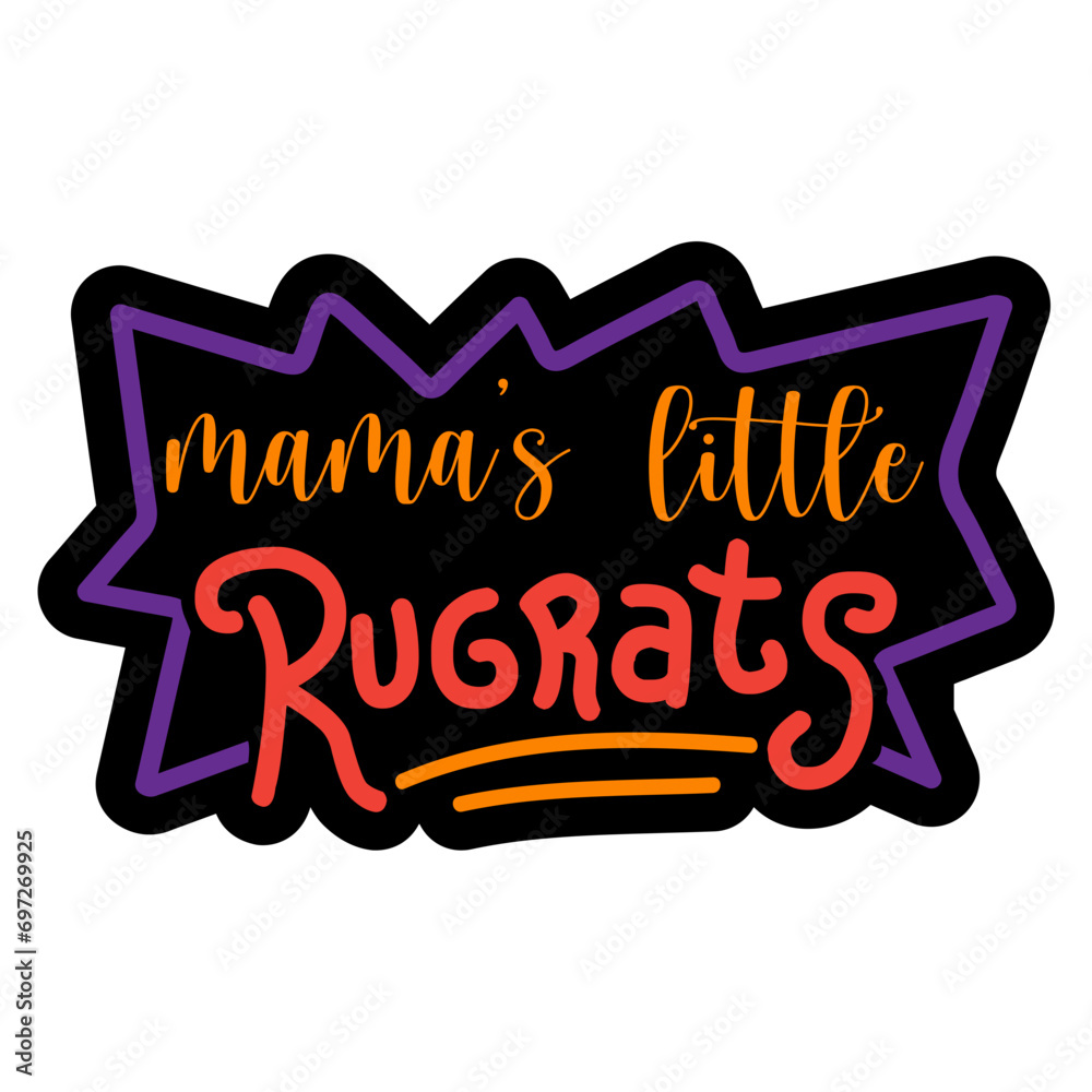 Rugrats SVG Design Stock Vector | Adobe Stock
