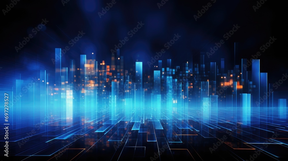 Tech Evolution Unveiled: Abstract Background for Business Development ...