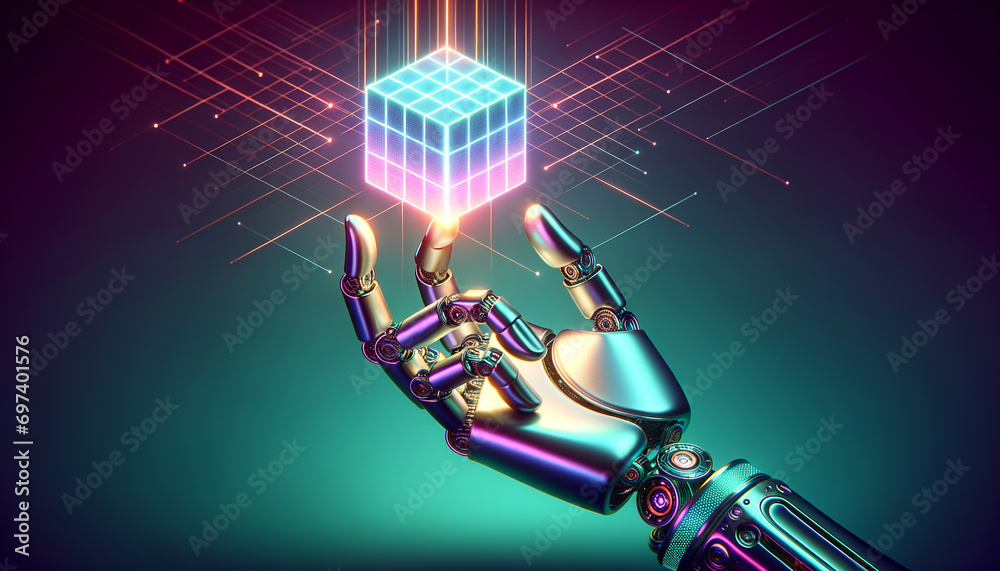 Reinforcement Learning: Robotic Hand Reaching for Neon Cube in Retro ... Reinforcement Learning: Robotic Hand Reaching for Neon Cube in Retro ...