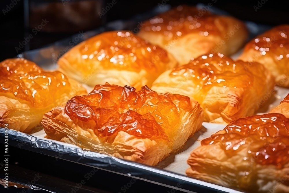 Sfogliatine Glassate Italian Puff Pastry, Glazed Puff Pastries Biscuits ...