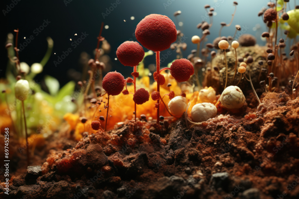 A microscopic glimpse of the nitrogen cycle, highlighting the role of ...