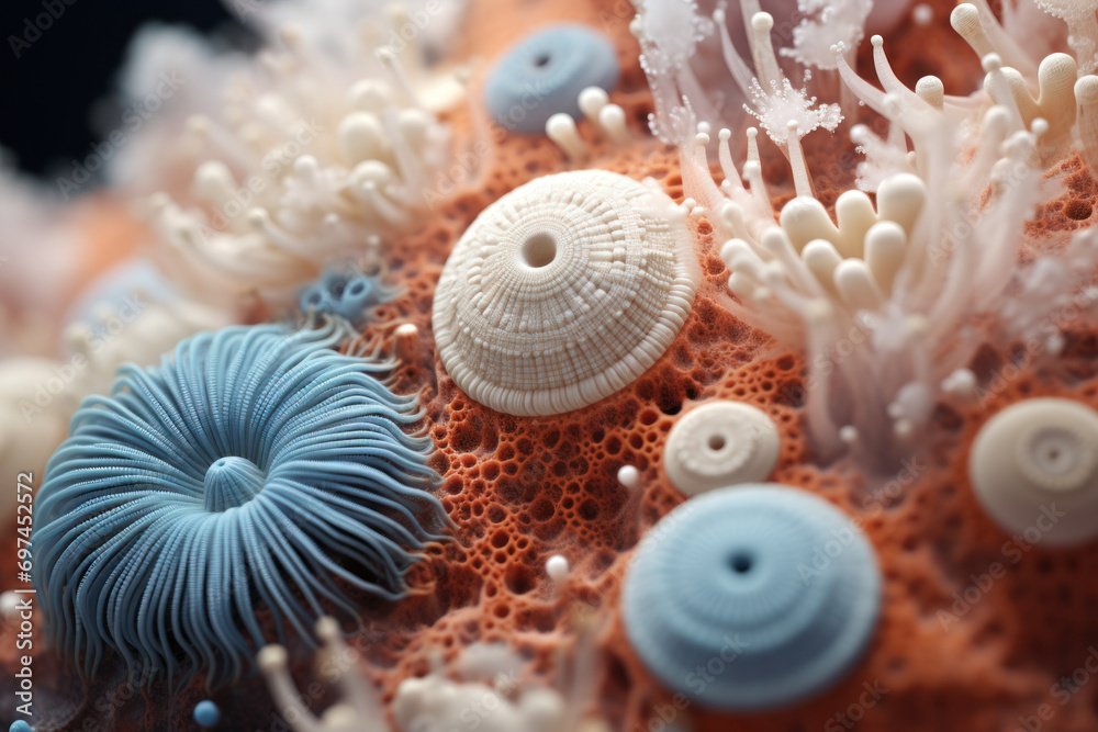 The intricate structures of microscopic foraminifera, marine protists ...