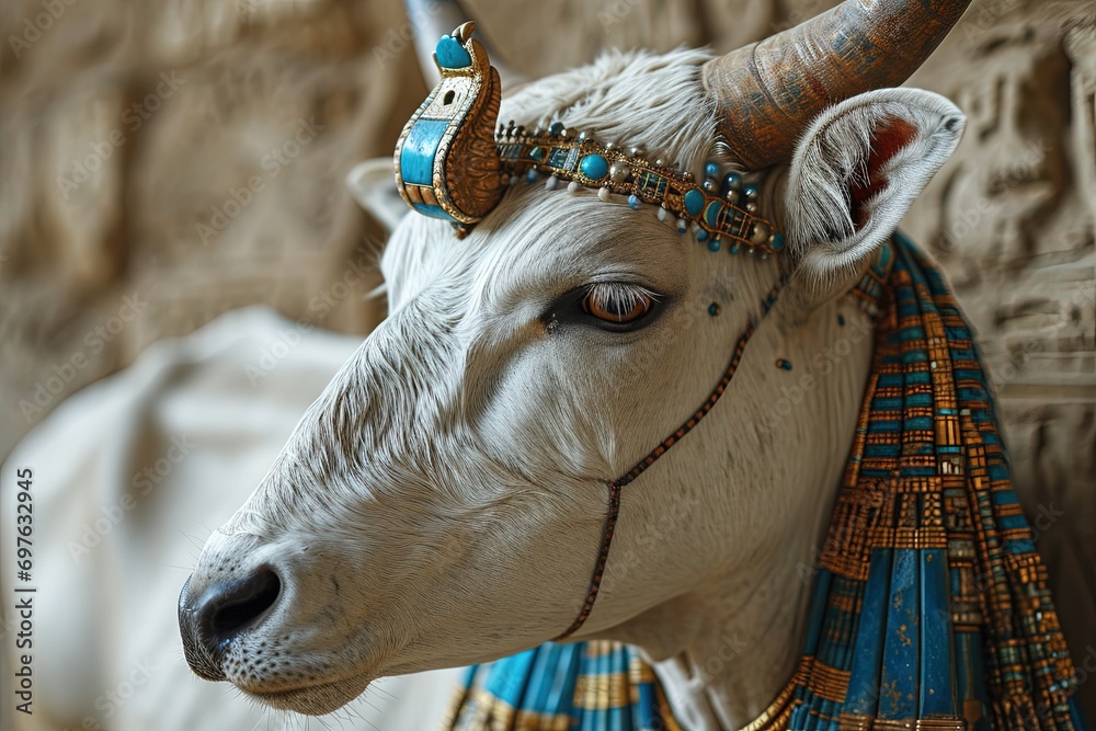 Hathor: The Celestial Cow A benevolent goddess of love and music ...