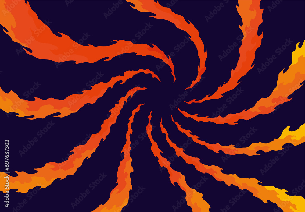 Comic book flame background. Cartoon explosion element. Boom cloud and ...