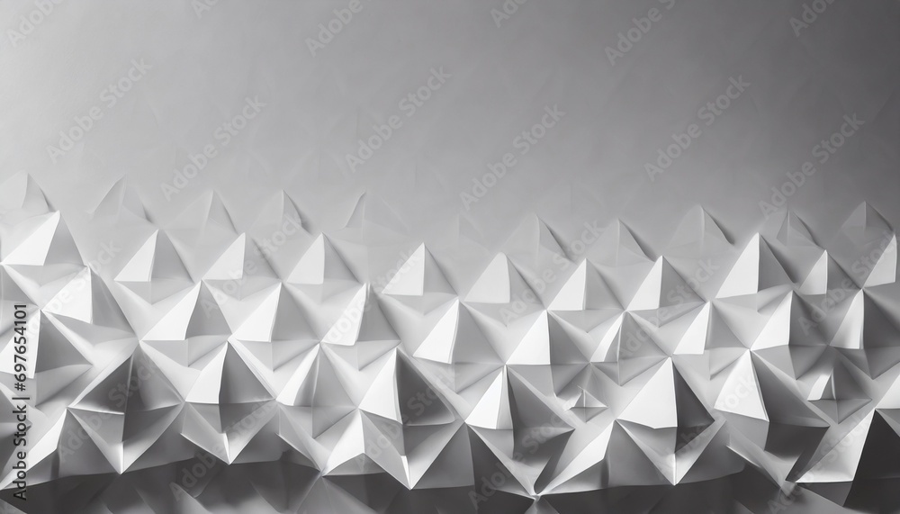 array or grid of randomly rotated white triangles and circles ...