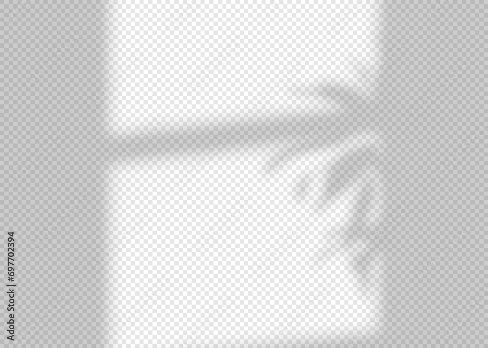 Shadow overlay effect for photo and mockup. Realistic soft blurred ...