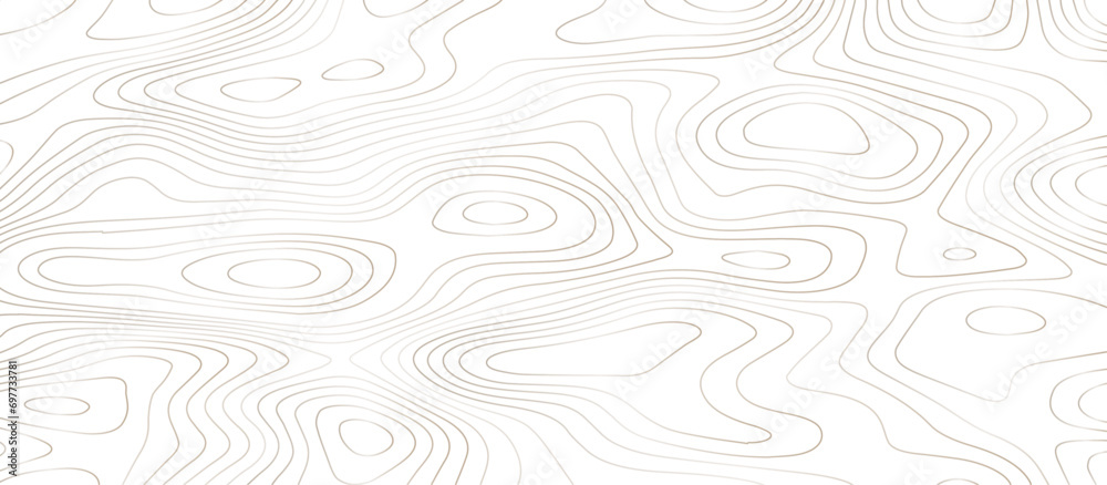 Abstract topographic contours map background. Modern design with White ...