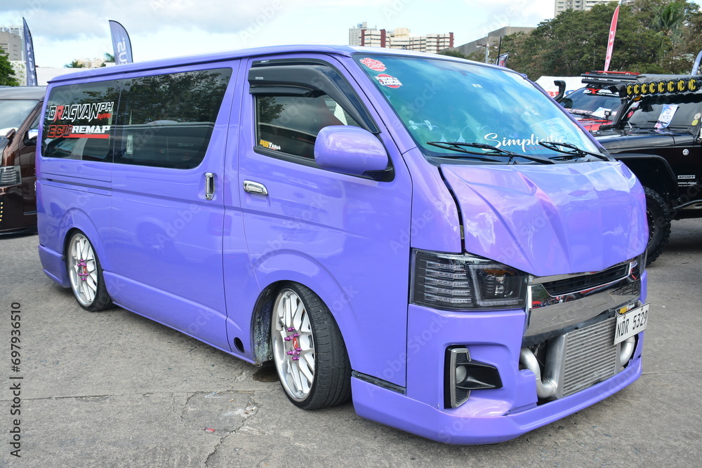 Toyota hiace at Bumper to Bumper 19 in Pasay, Philippines Stock Photo ...