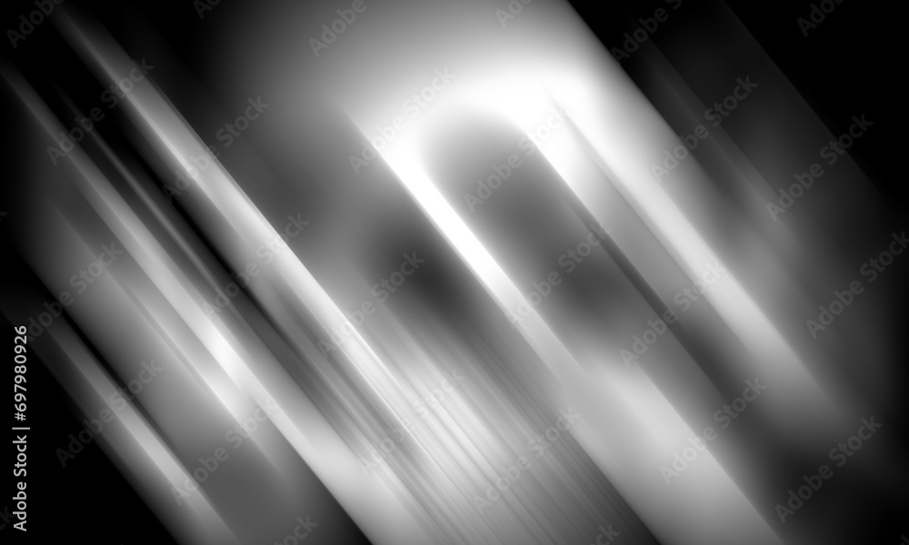 wavy grey gradient pattern on black background. digital abstraction ...