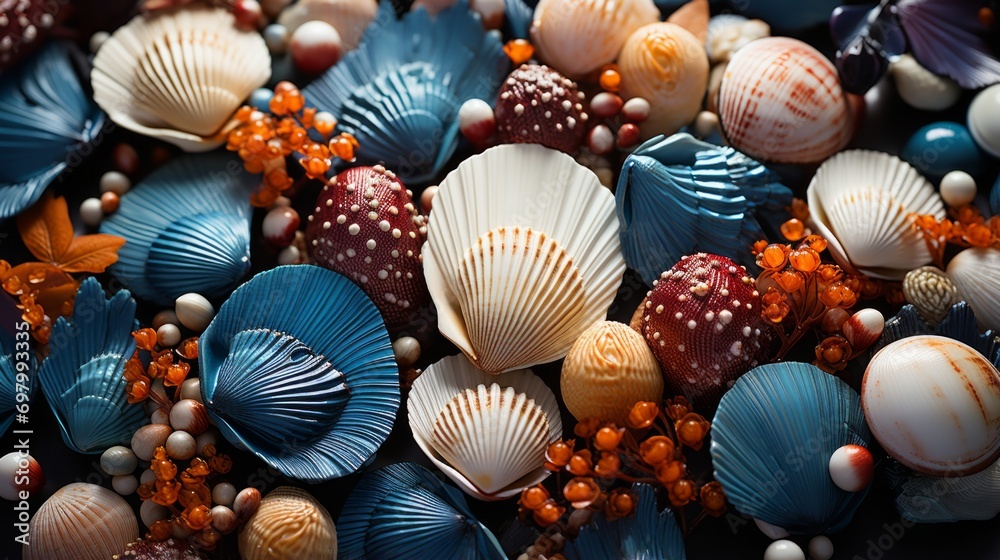 A vibrant collection of marine invertebrates, each with their own ...