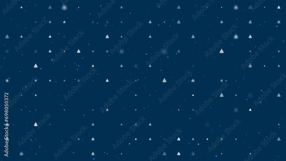 Template animation of evenly spaced slice of pizzas of different sizes ...