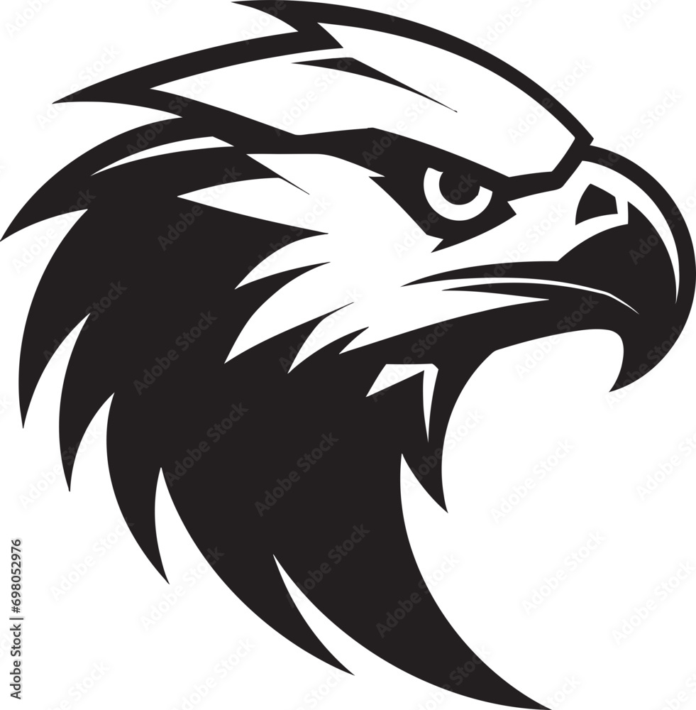 Skyborne Majesty Black Eagle Badge Talon s Emblem Eagle Logo Symbol ...