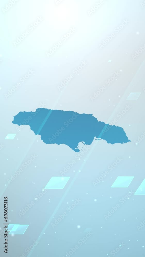 Mobile Vertical Resolution 1080x1920 Pixels, Jamaica Country Map Slider ...