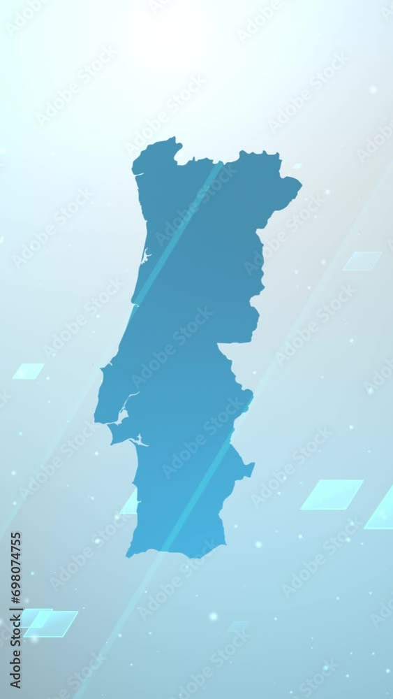 Mobile Vertical Resolution 1080x1920 Pixels, Portugal Country Map ...