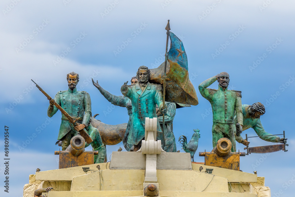 Monument - acta de posesion del estrecho de magallanes (Act of ...
