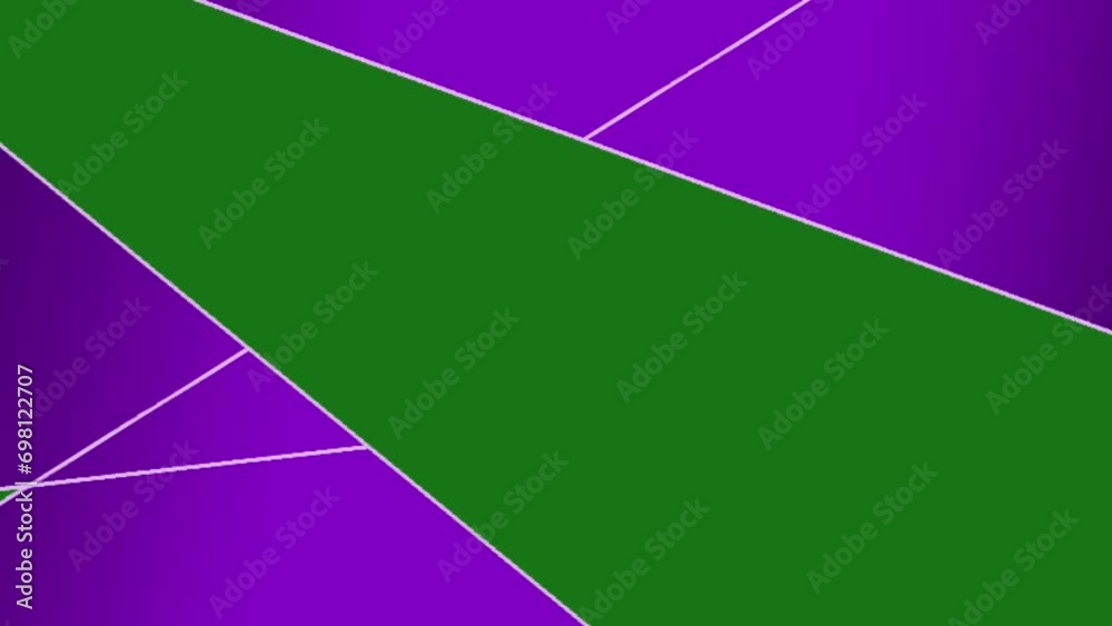 Modern diagonal line transition on green screen chroma key background ...