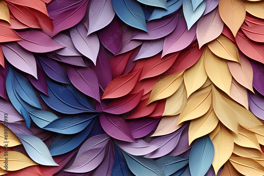 Seamless festive design pattern for valentine's day with flowers and ...