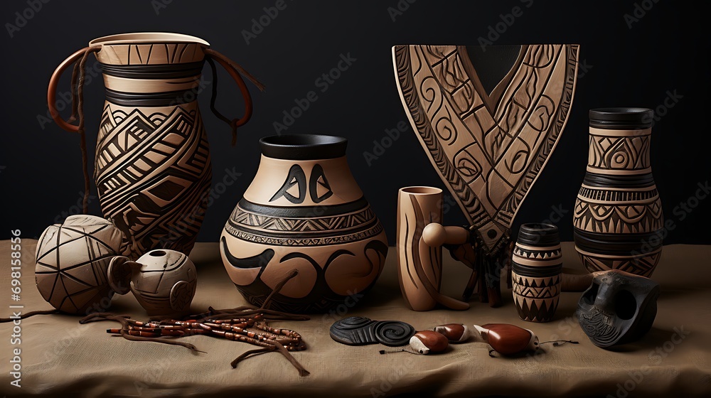 Tribal Designs inspired by indigenous cultures, featuring ethnic ...