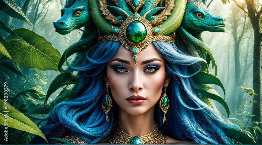 Divine Serpents: Artistic Portrayals of Nagas Queen, the Serpent ...