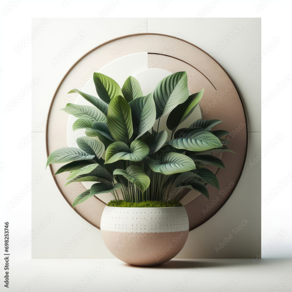 Philodendron, Heart shaped leaves of Philodendron, evergreen, indoor ...