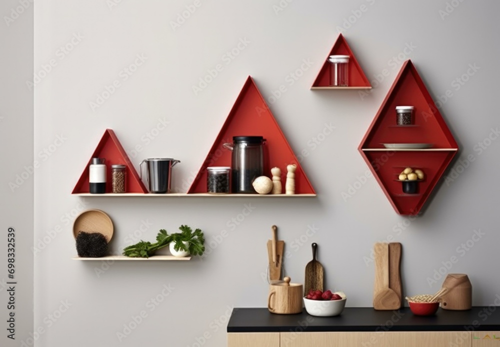 A space-saving, wall-mounted storage system featuring a set of magnetic ...