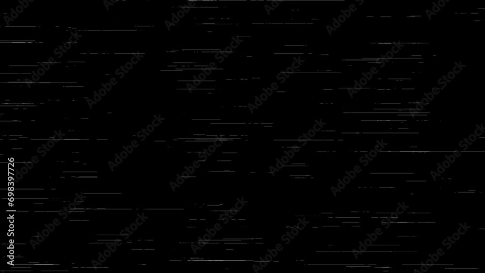 Vidéo Stock Glitch overlay distortion screen footage Unique Design ...